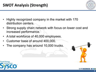 SYSCO Case Study | PPTX