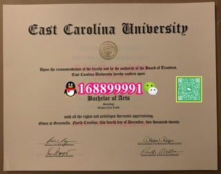East Carolina University degree offer diploma Transcript | PPT