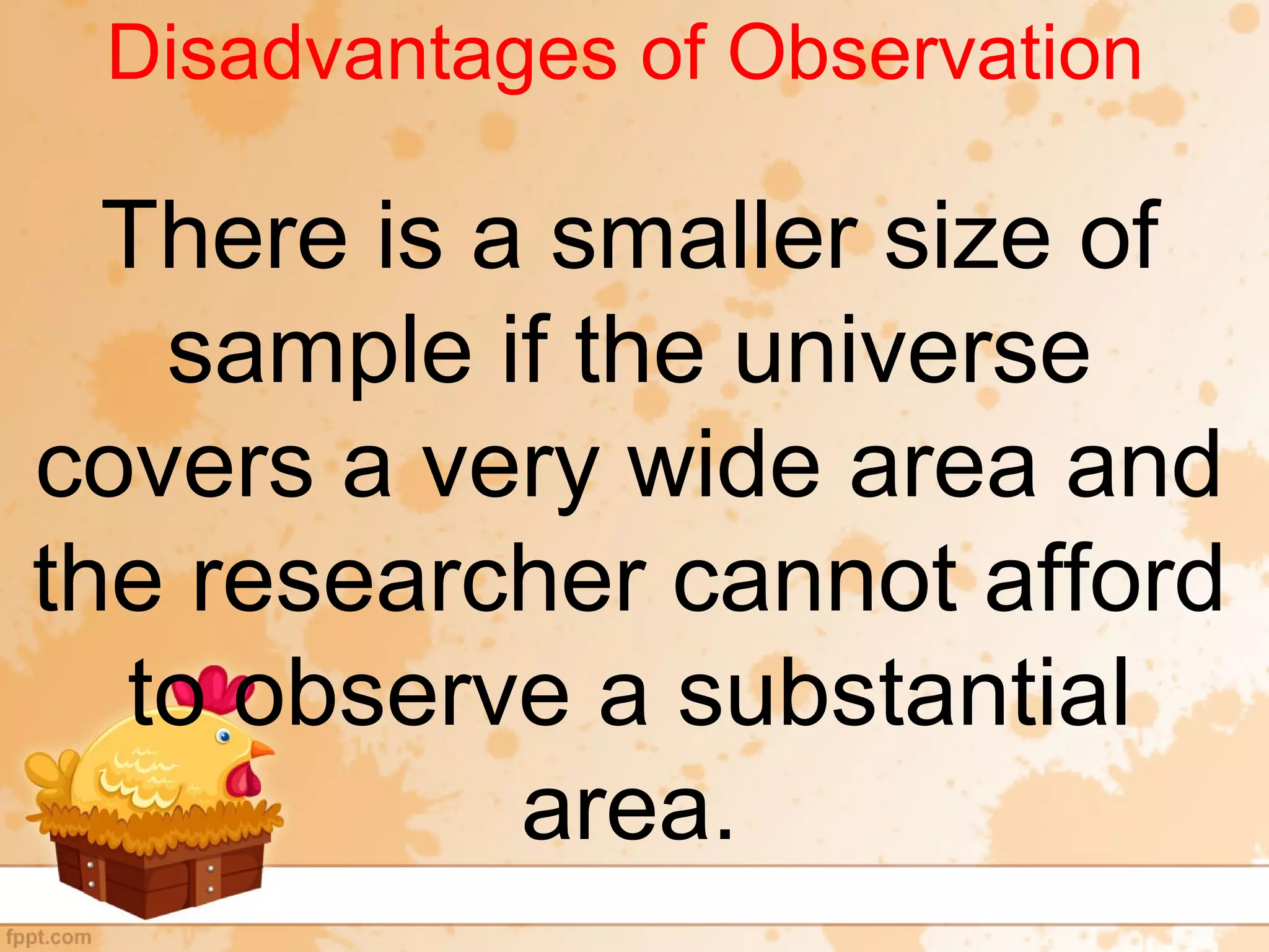 Observation In Research | PPT