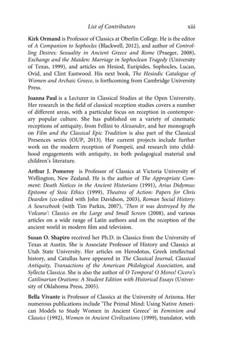 Ancient Greek Women In Film 1st Edition Konstantinos P Nikoloutsos | PDF
