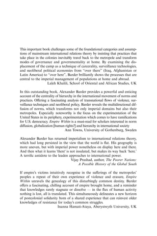 Empire Within International Hierarchy And Its Imperial Laboratories Of ...