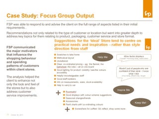 Retailer Services - Consumer Research, Location Selection and Expansion ...