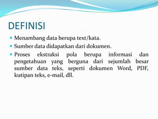 26111 22 text mining | PDF