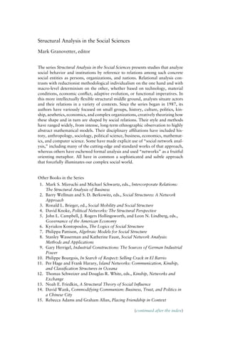 Exploratory Social Network Analysis With Pajek Expanded Edition Wouter ...