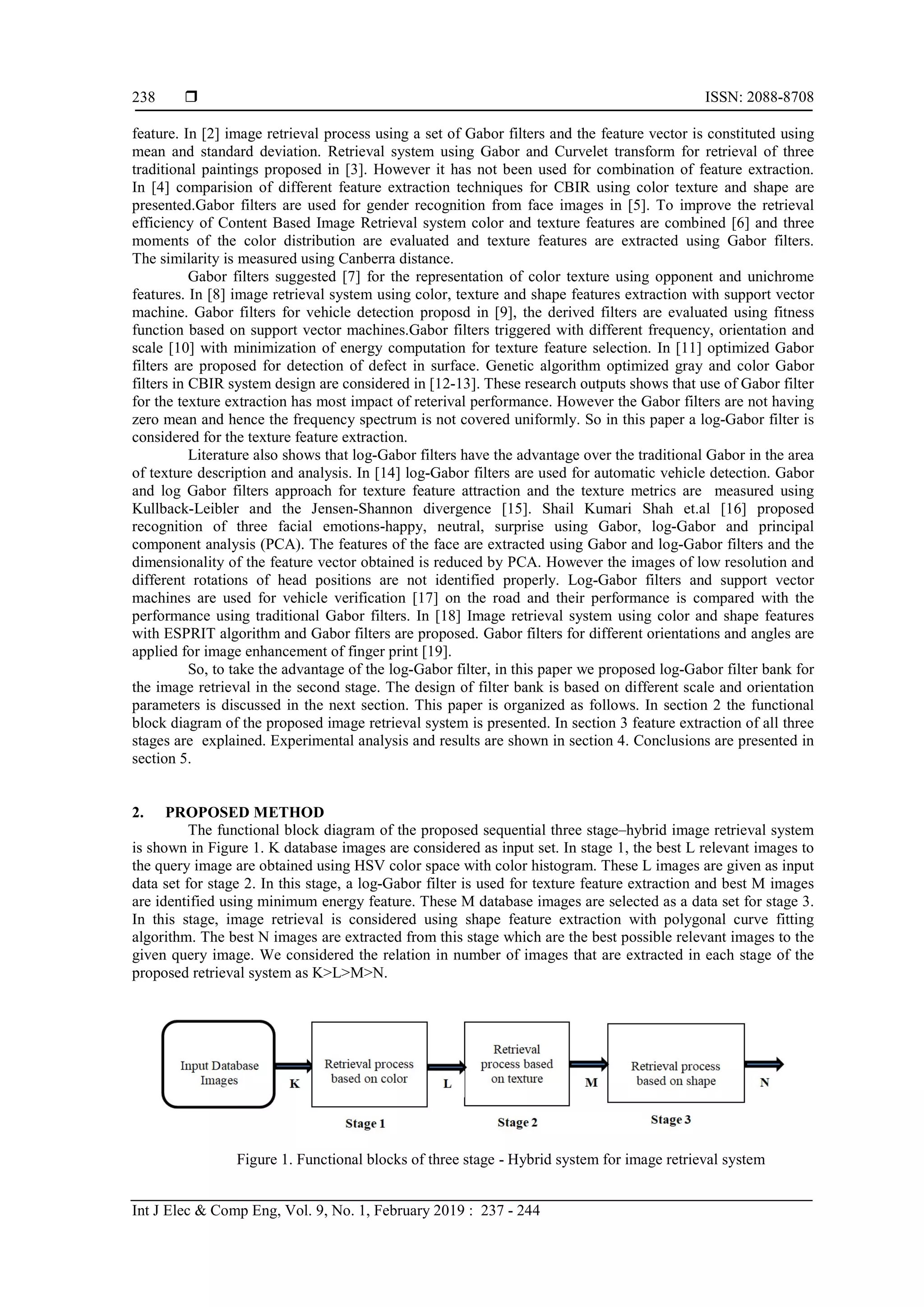 A hybrid content based image retrieval system using log-gabor filter banks | PDF