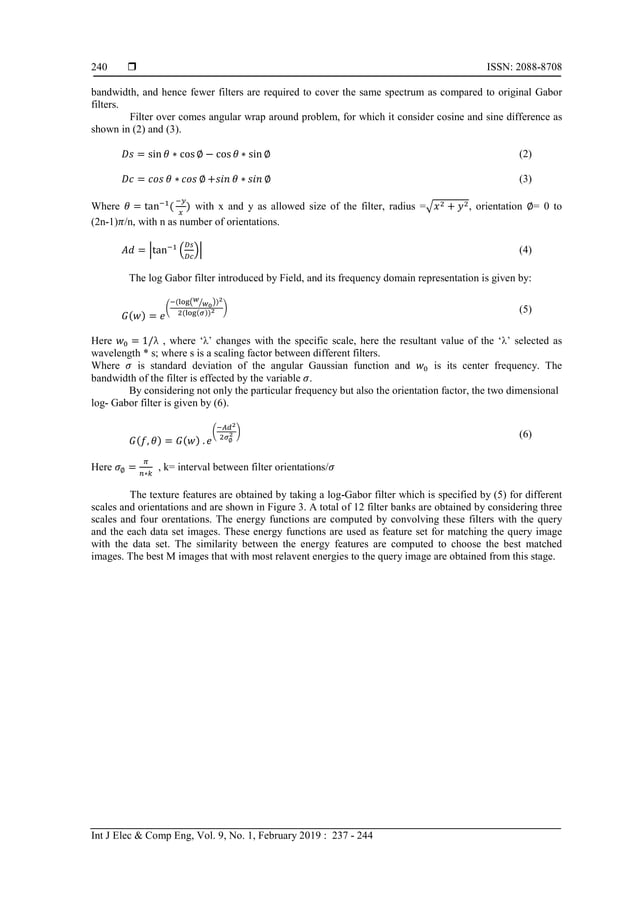 A hybrid content based image retrieval system using log-gabor filter banks | PDF