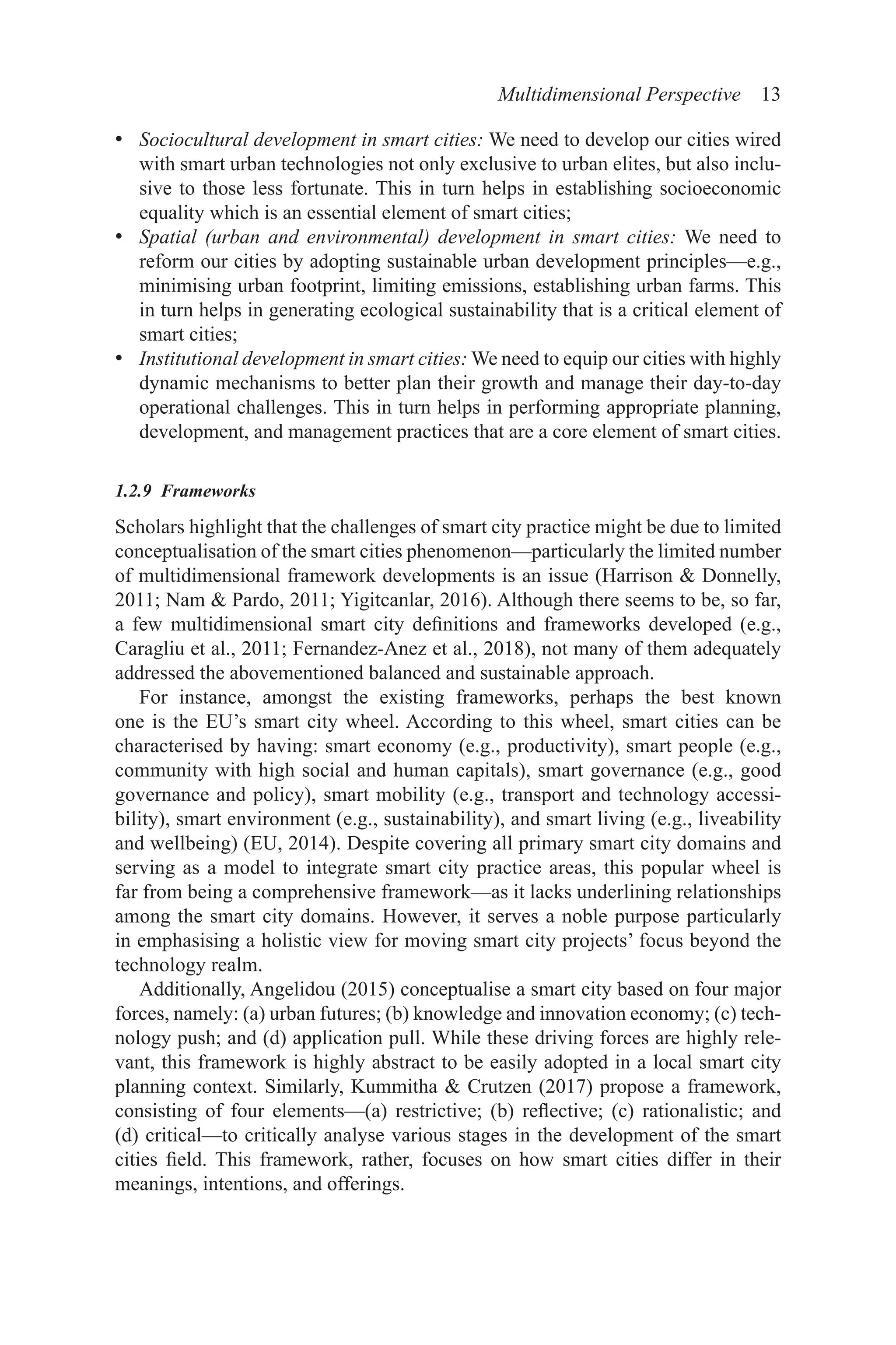 Smart City Blueprint Framework Technology Platform Tan Yigitcanlar | PDF