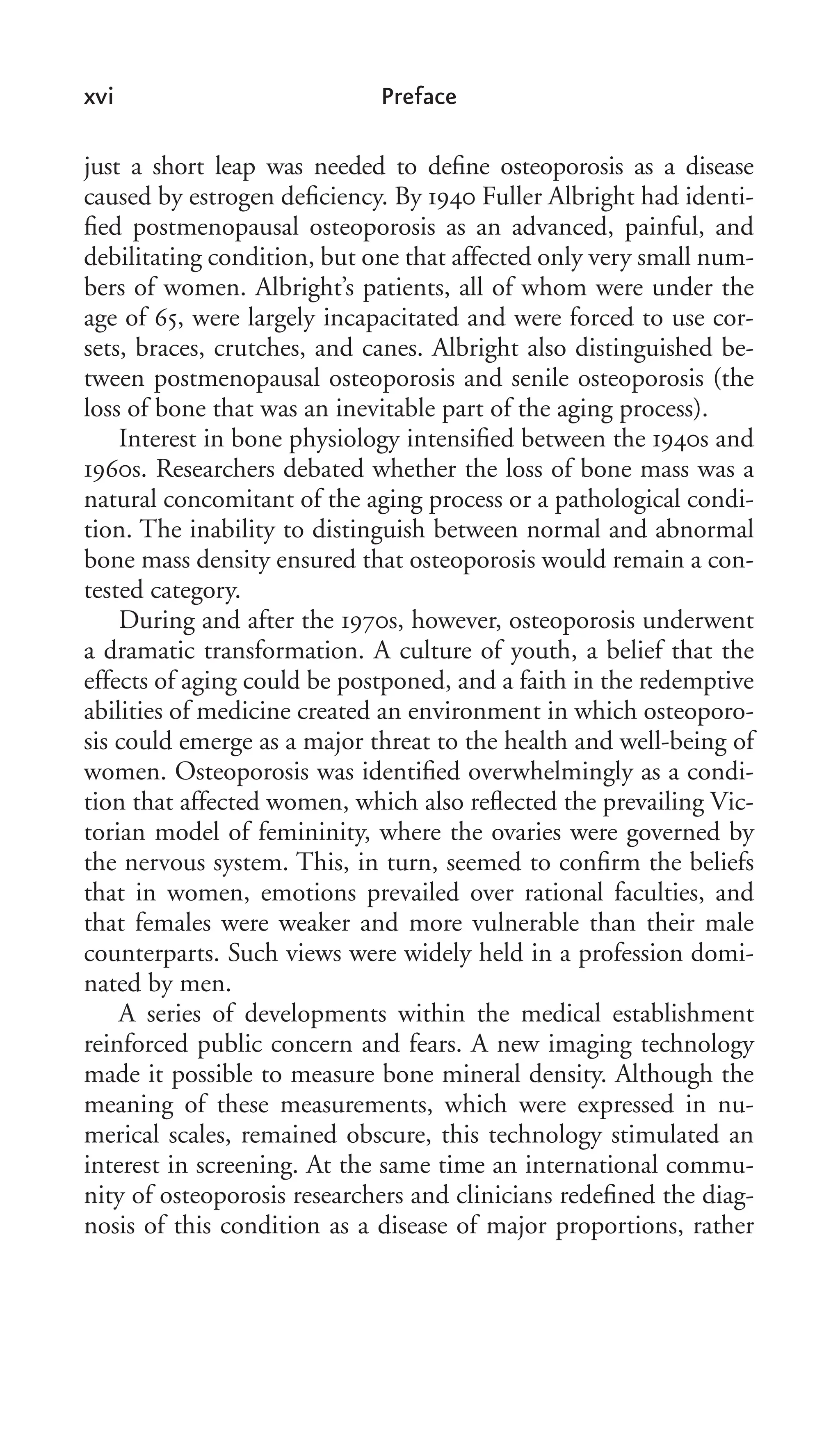 Aging Bones A Short History Of Osteoporosis Gerald N Grob | PDF