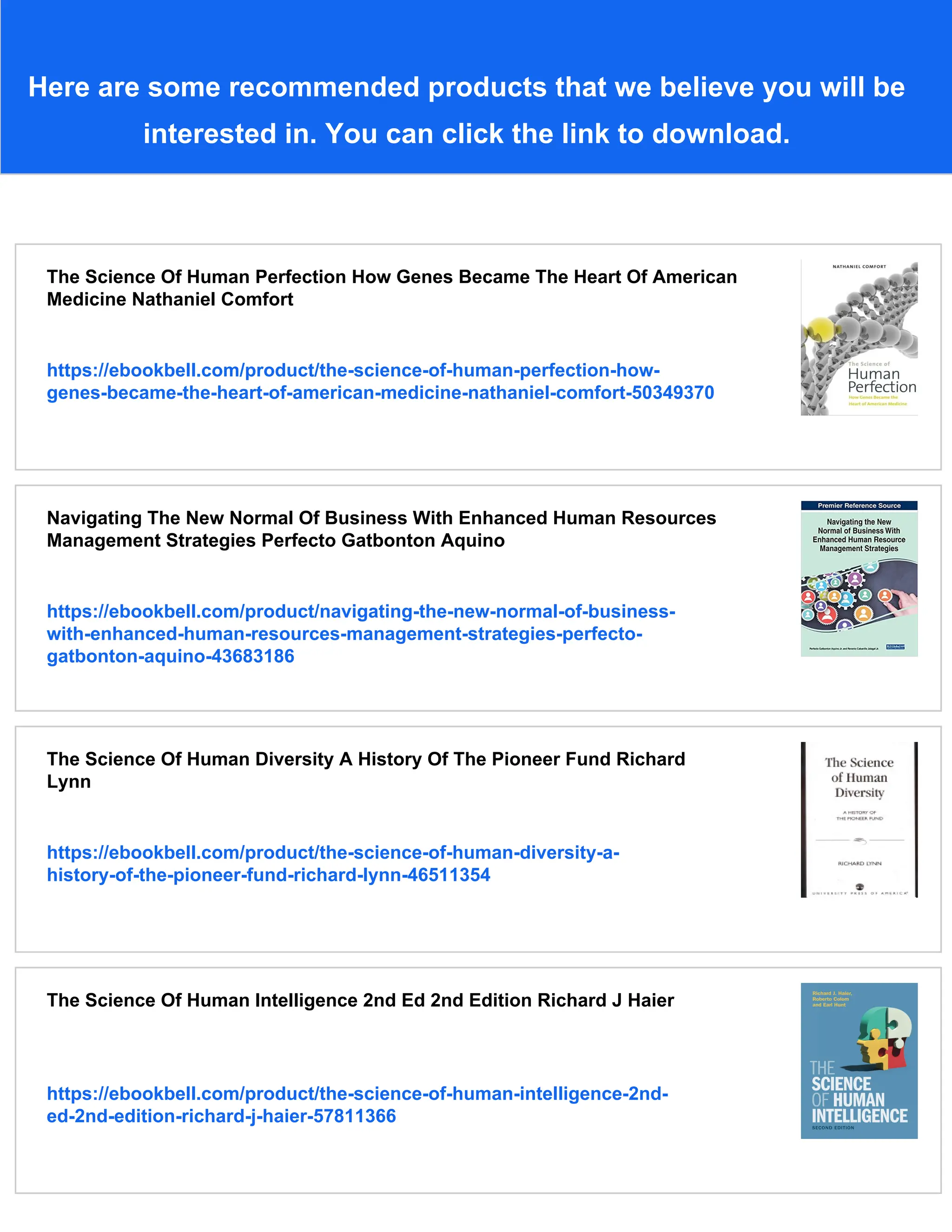 The Science Of Human Perfection How Genes Became The Heart Of American ...