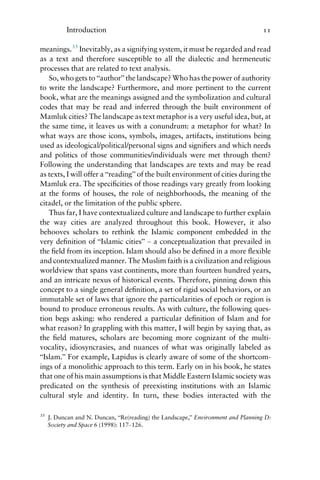 The Mamluk City In The Middle East History Culture And The Urban ...