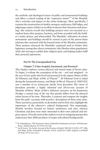 The Mamluk City In The Middle East History Culture And The Urban ...