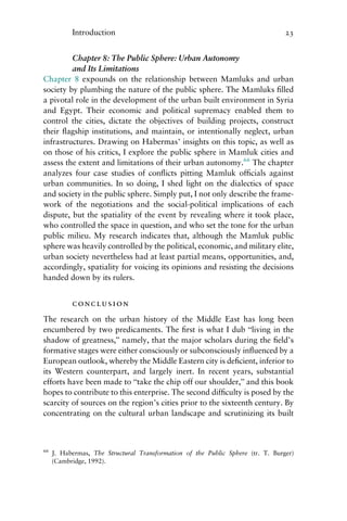The Mamluk City In The Middle East History Culture And The Urban ...