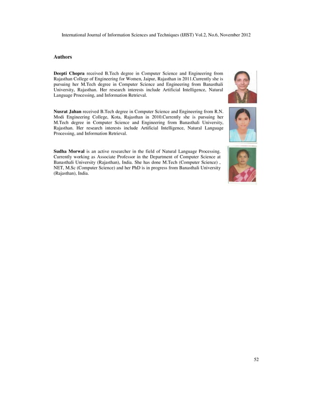 HINDI NAMED ENTITY RECOGNITION BY AGGREGATING RULE BASED HEURISTICS AND HIDDEN MARKOV MODEL | PDF