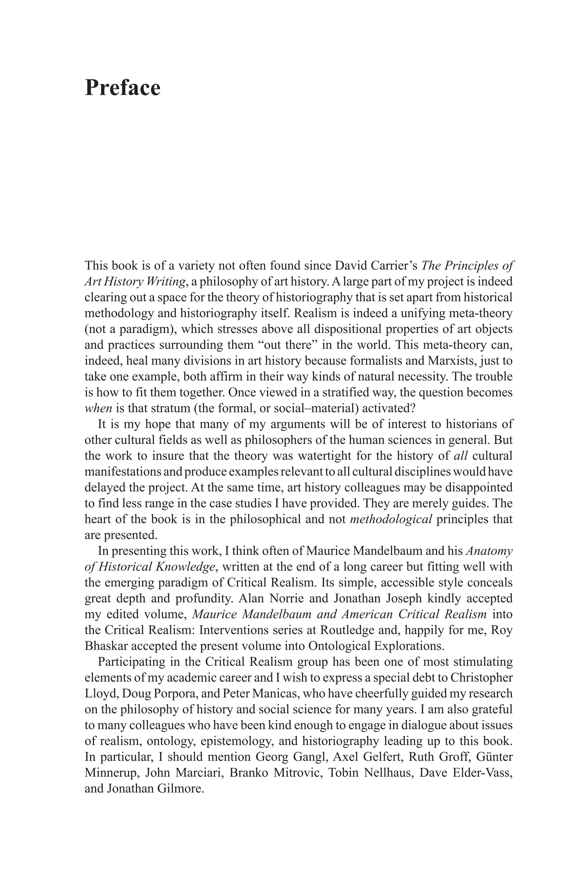 A Realist Theory Of Art History Ian Verstegen | PDF