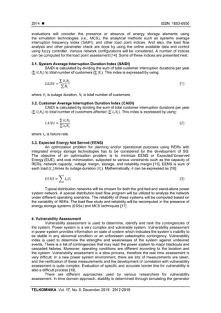 Study on the performance indicators for smart grids: a comprehensive review | PDF