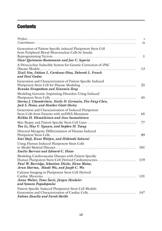 Patientspecific Induced Pluripotent Stem Cell Models Generation And ...