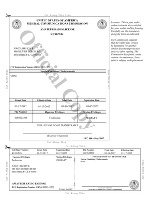Amateur Radio License- Technician Class | PDF