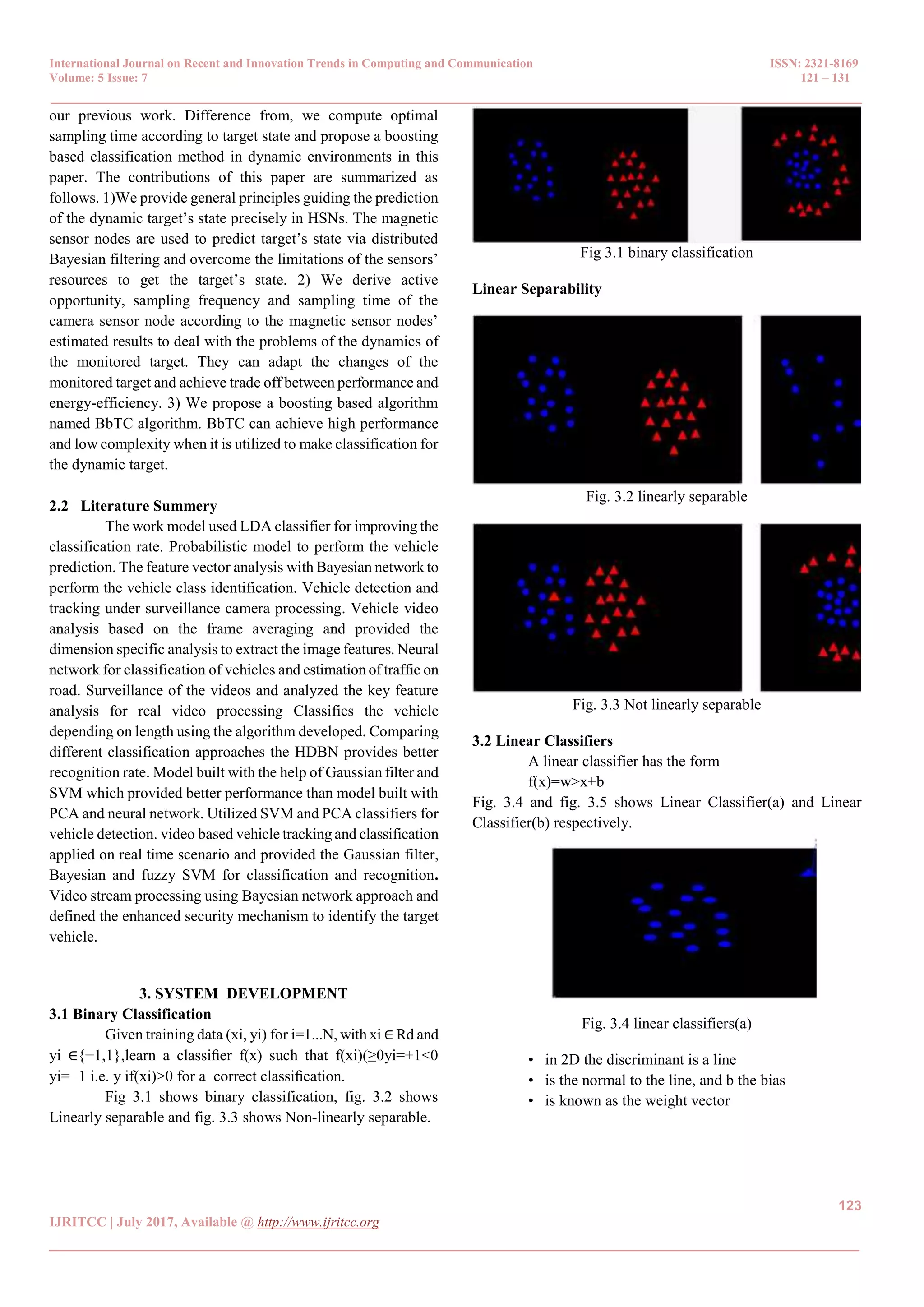 Real-Time Vehicle Classification and Counting Via Low-Cost Collaborative Sensing | PDF