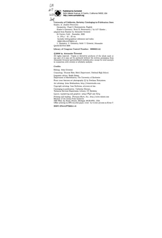 Kiselevs Geometry Book Ii Stereometry A P Kiselev | PDF