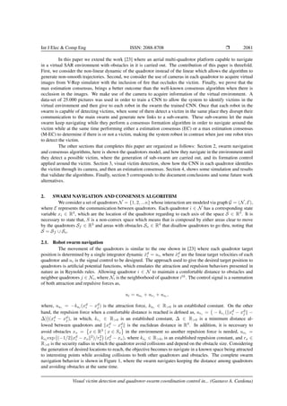 Visual victim detection and quadrotor-swarm coordination control in search and rescue ...