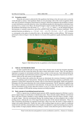Visual victim detection and quadrotor-swarm coordination control in search and rescue ...