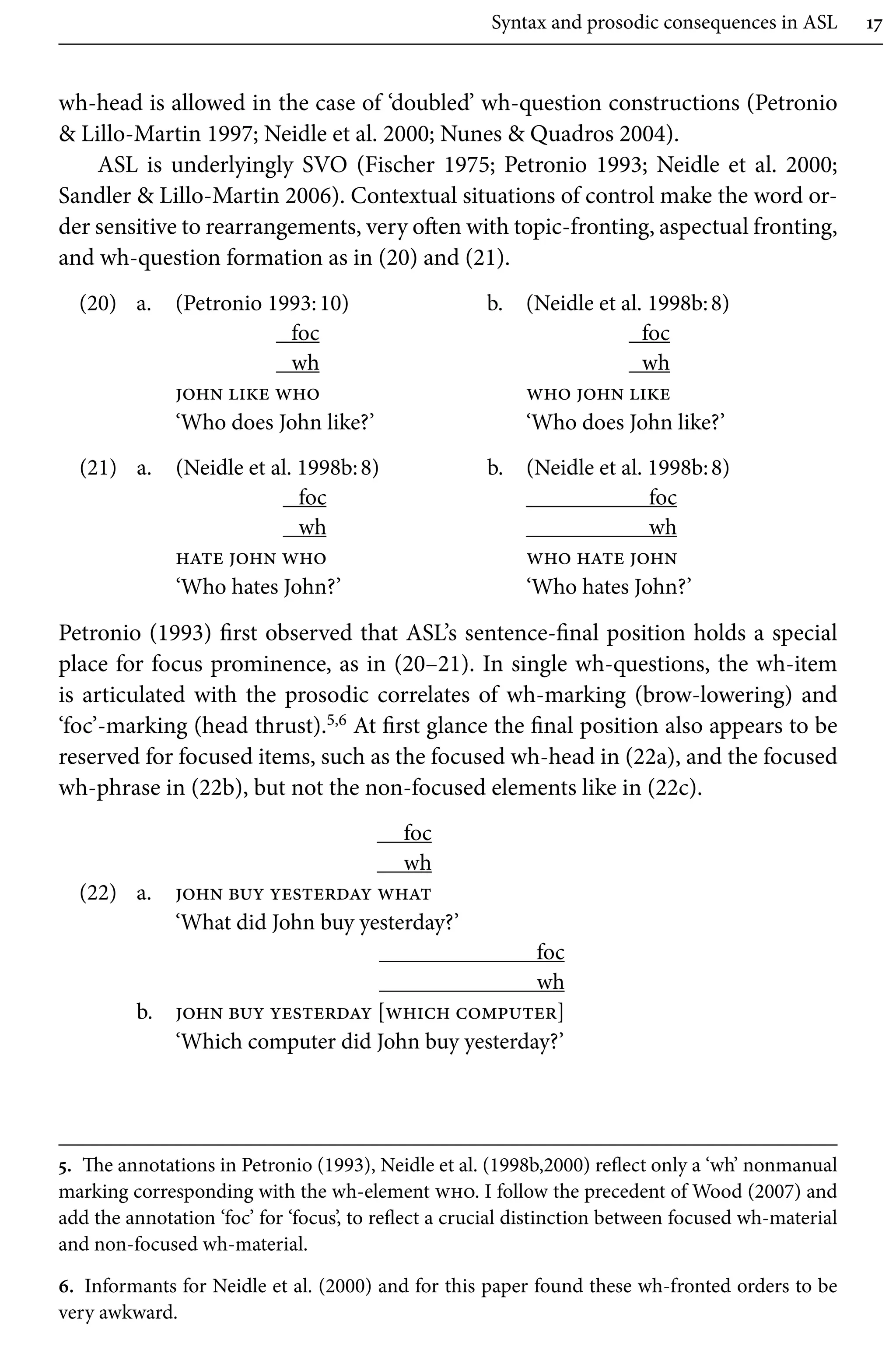 Nonmanuals In Sign Language Annika Herrmann Markus Steinbach | PDF