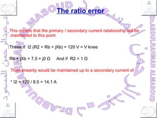 Current transformer calculation protection | PPT