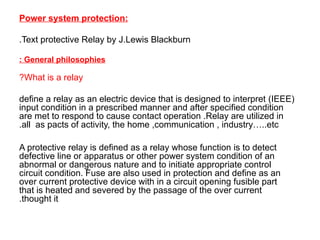 Electrical Protection systems Circuit breakers | PPT