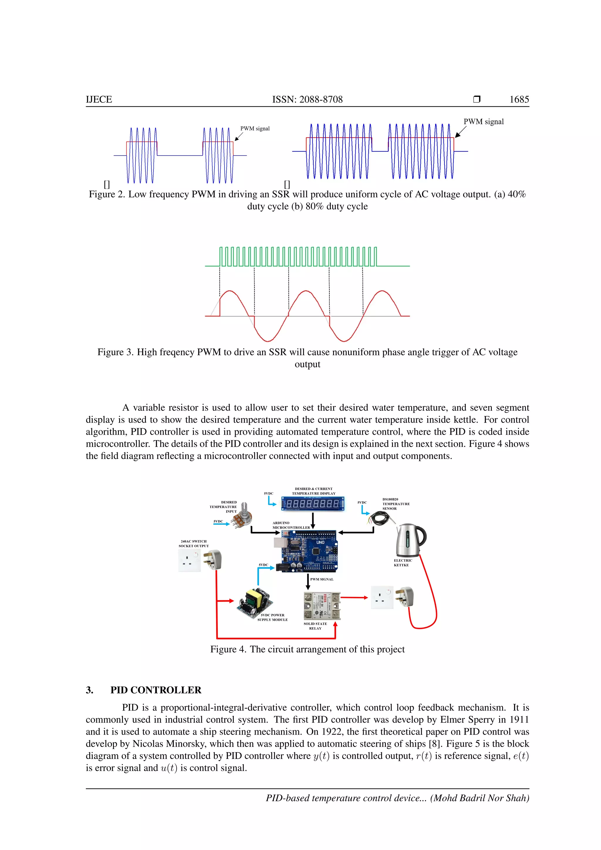 PID-based temperature control device for electric kettle | PDF | Home Appliances | Home & Garden