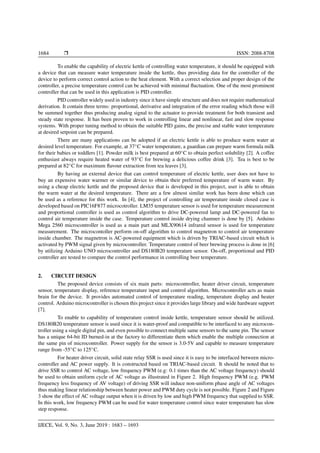 PID-based temperature control device for electric kettle | PDF | Home Appliances | Home & Garden