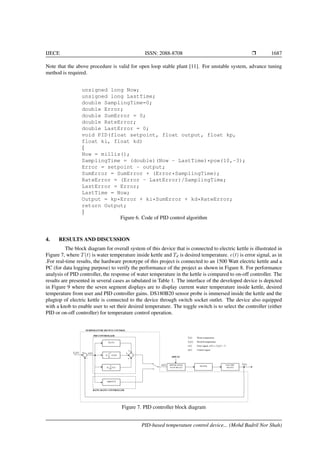 PID-based temperature control device for electric kettle | PDF | Home Appliances | Home & Garden