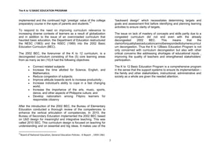 261867478-k-12-curriculum-guide.pdf for elementary teacher | PDF