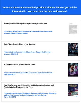 Krystar Awakening Transcript Open Rashalae Body Krist Star Eternal Life ...