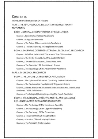 The Psychology Of Revolution Gustave Le Bon | PDF