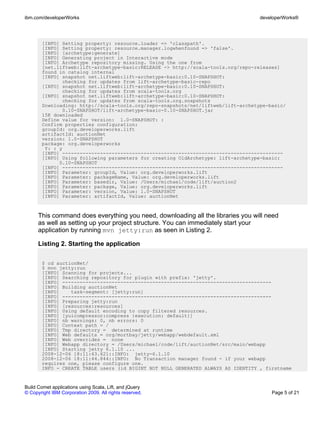 Build Comet applications using Scala, Lift, and jQuery | PDF