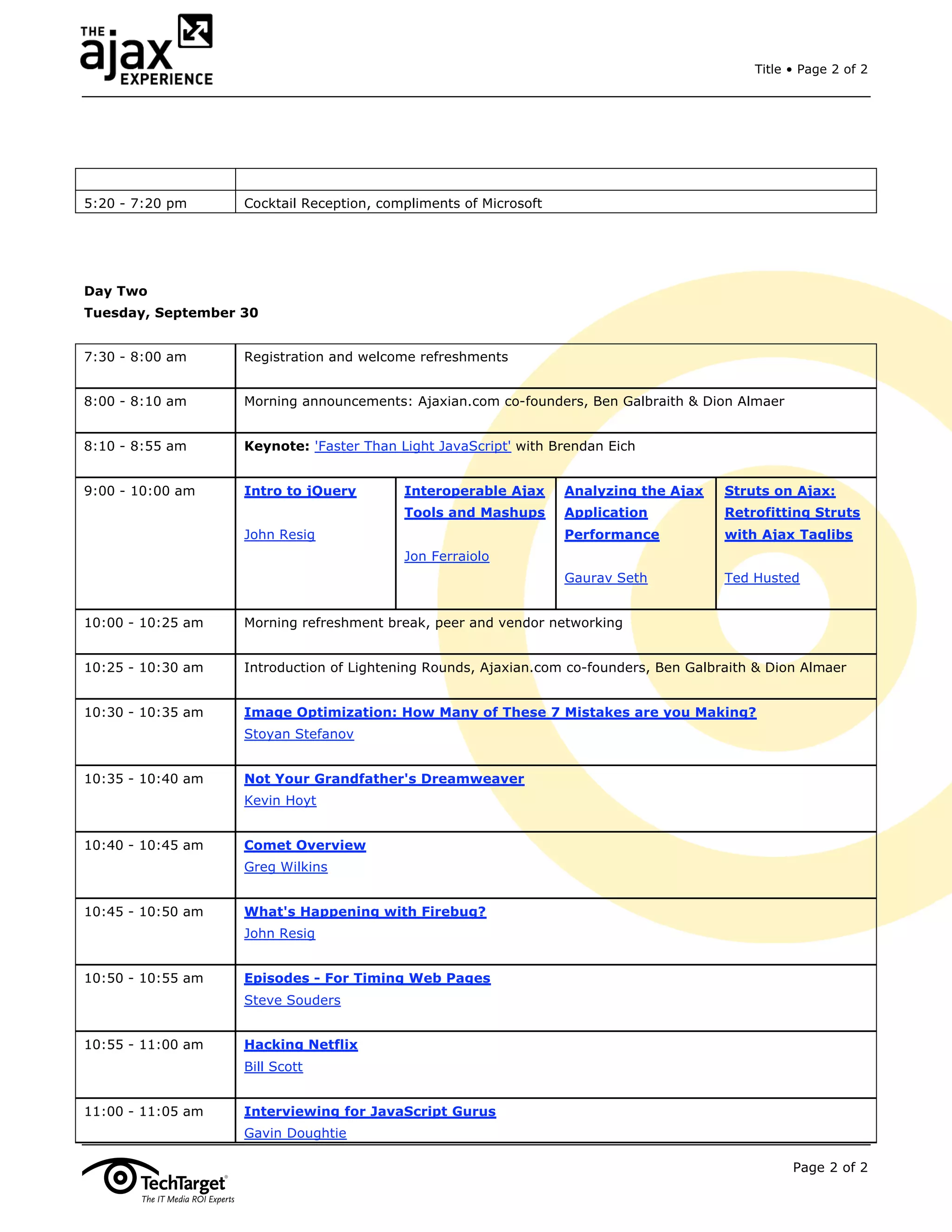 DojoAjaxExperience2008 | PDF