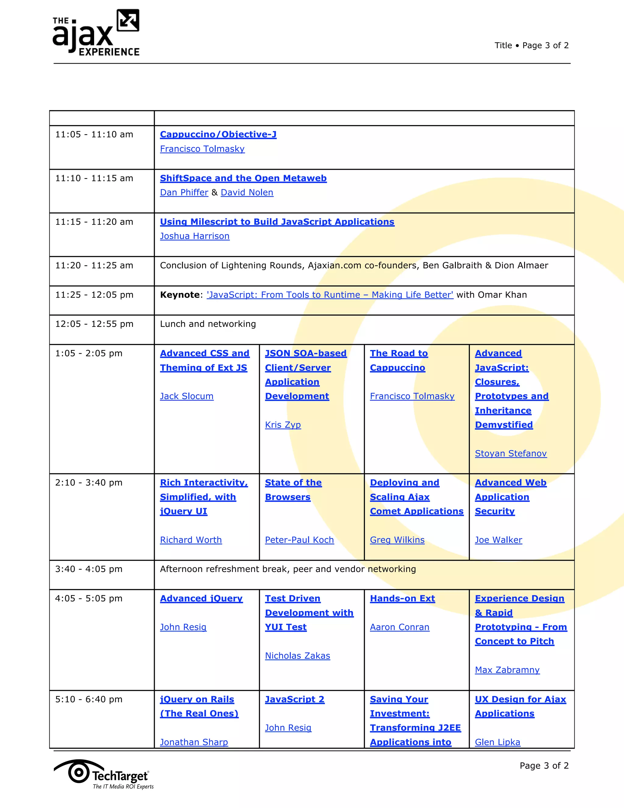 DojoAjaxExperience2008 | PDF