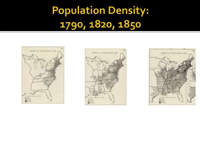 The Changing American Population (1800-1860) | PPT