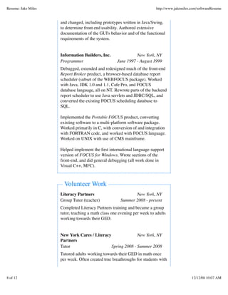resume-jake-miles | PDF