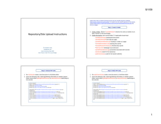 uploadInstructionsHandout | PPT