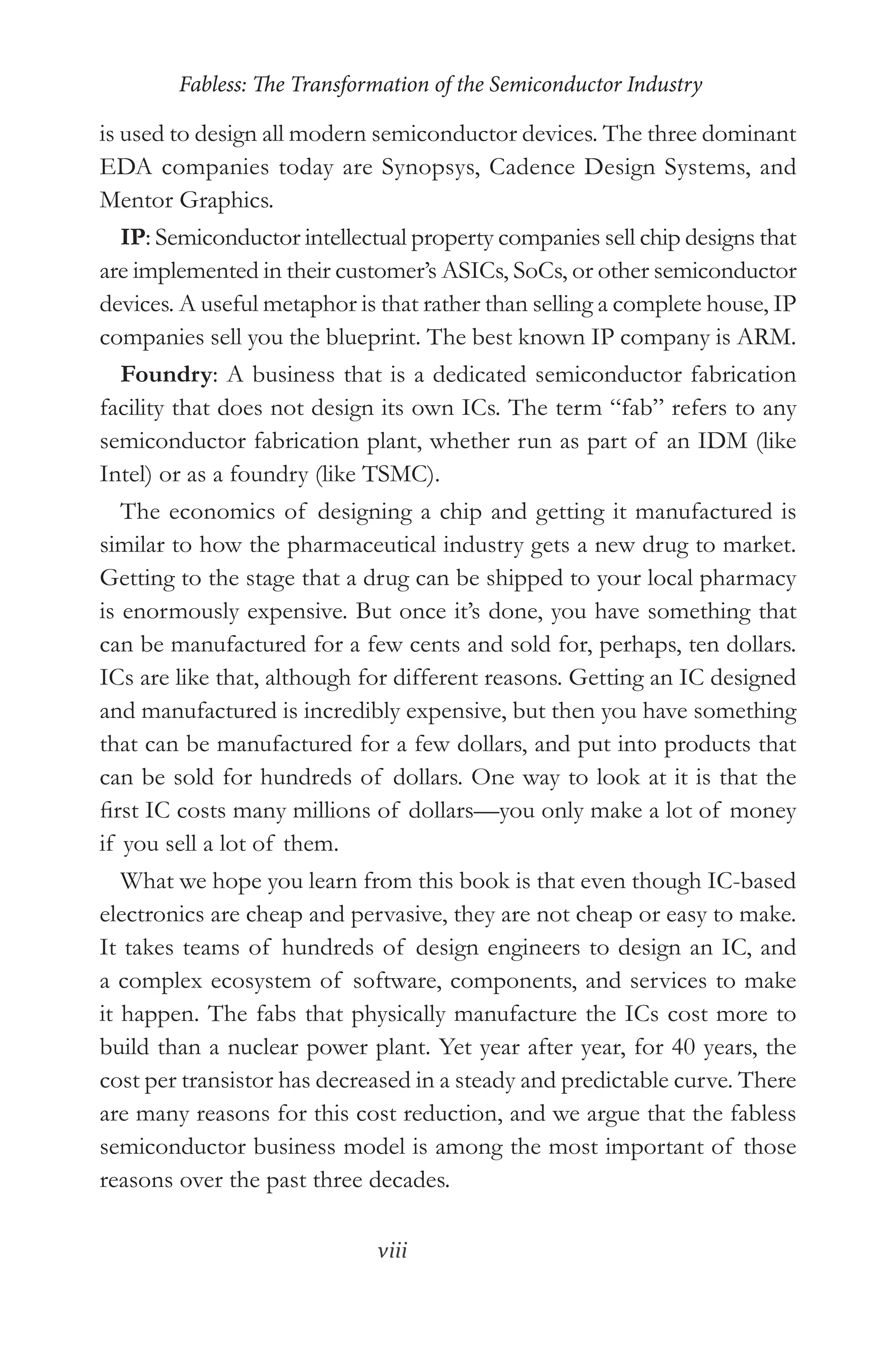 Fabless The Transformation Of The Semiconductor Industry Daniel Nenni | PDF