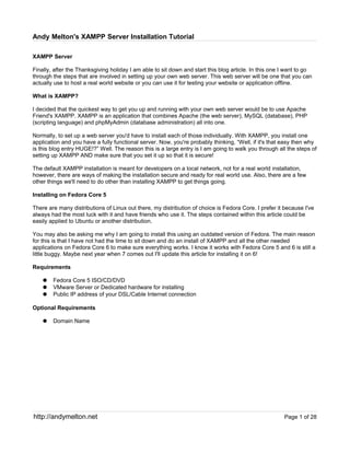 xampp_server | PDF