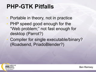 PHP-GTK | PPT
