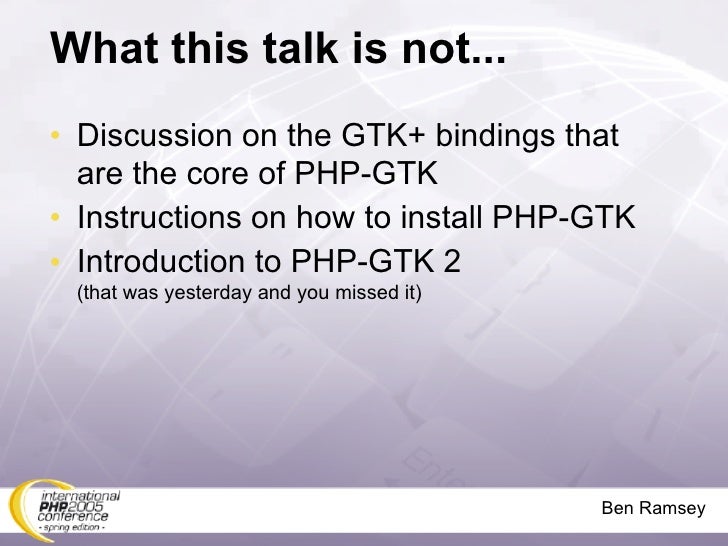 PHP-GTK