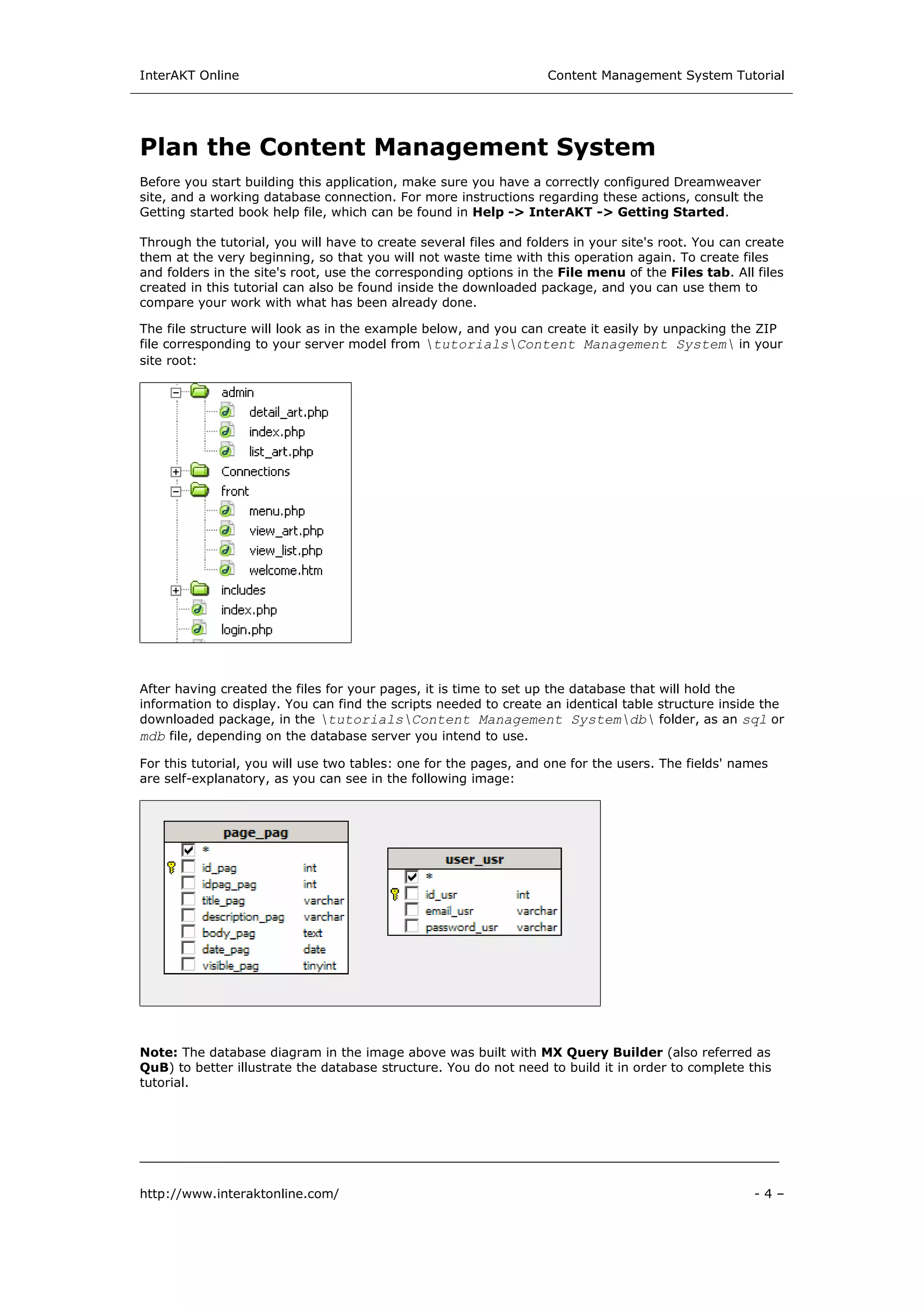 Tutorial%20-%20Content%20Management%20System | PDF