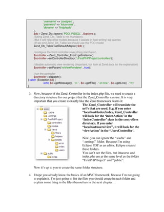 php-and-zend-framework-getting-started | PDF