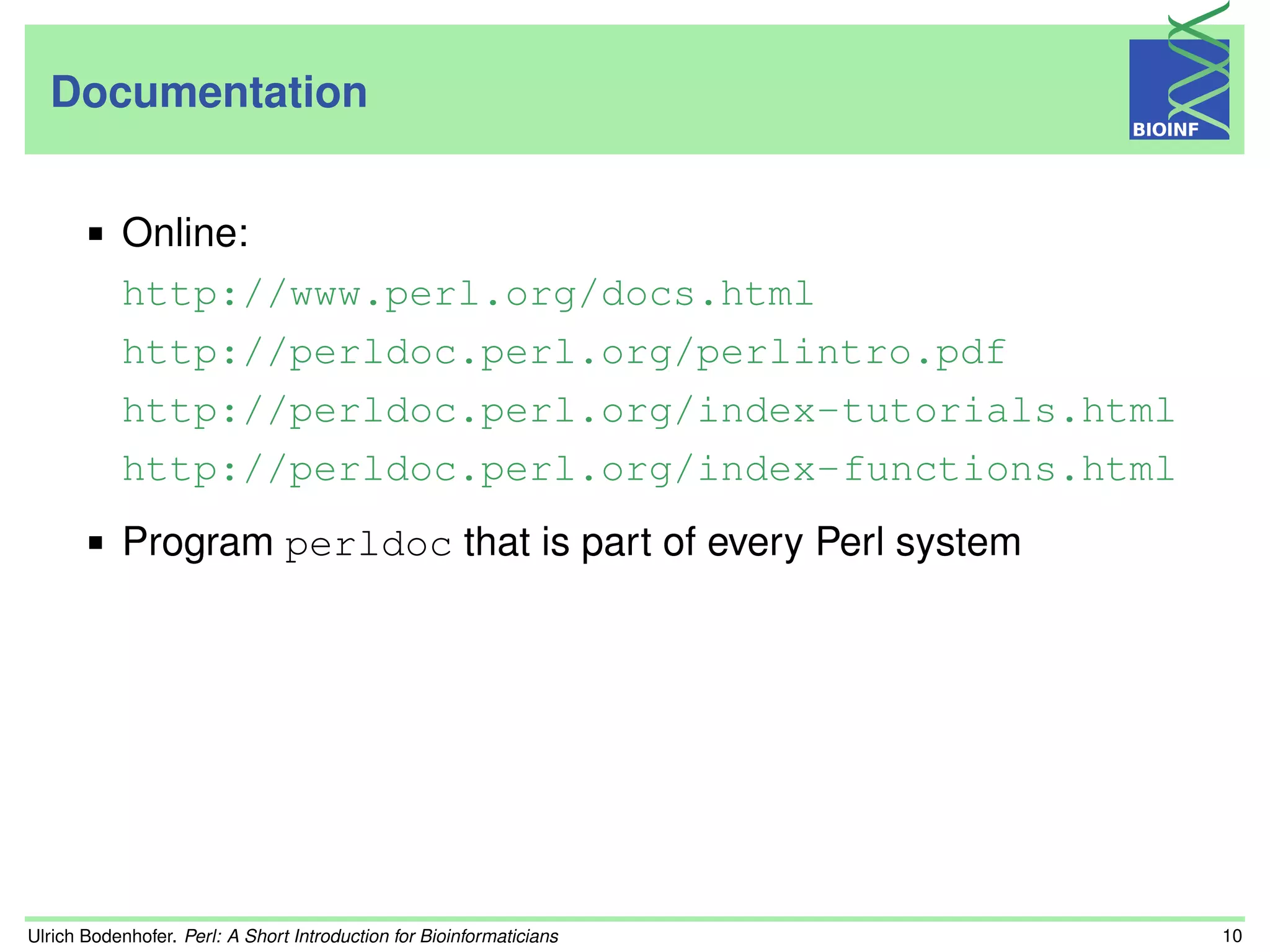 Perl-Tutorial | PDF