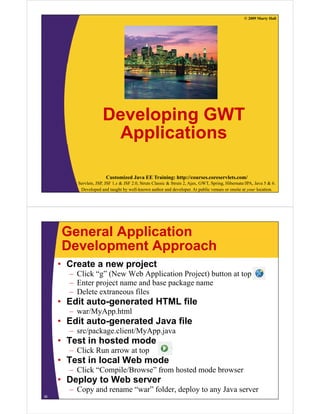 GWT-Basics | PDF