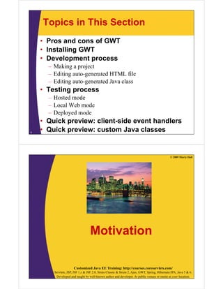 GWT-Basics | PDF