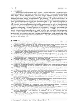 An efficient novel dual deep network architecture for video forgery detection | PDF